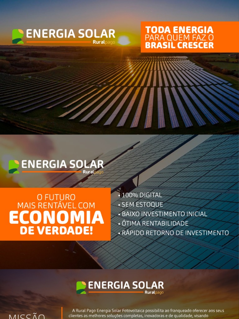 01 - ENERGIA SOLAR - Apresentação | PDF