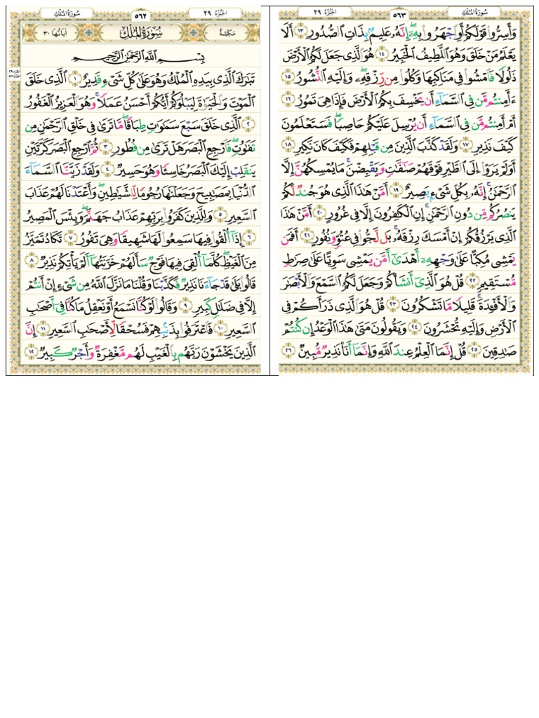 Juz 29 | PDF
