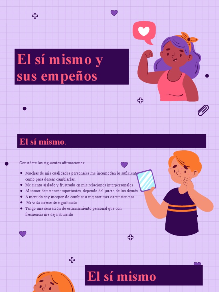 El Sí Mismo y sus Empeños Personales | PDF | Comportamiento | Motivacional