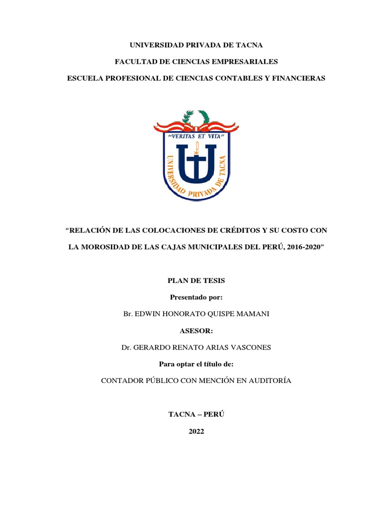 QUISPE MAMANI, Edwin Honorato | PDF | Bancos | Interés