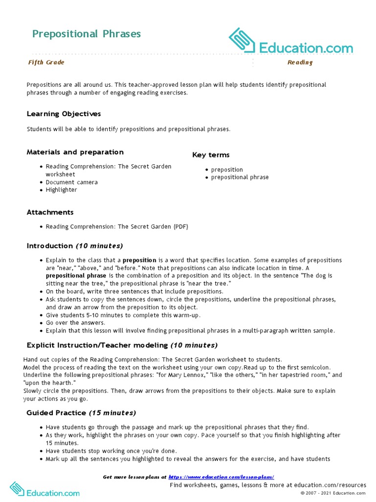 Usr Local SRC Education - Com Files Static Lesson-Plans Prepositional ...