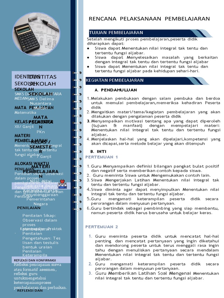 RPP Xii Farmasi | PDF