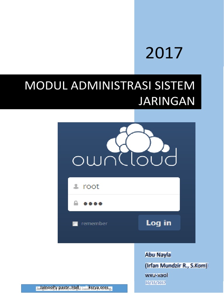 Modul ASJ Kelas 11: Sistem Operasi Jaringan | PDF | Komputer