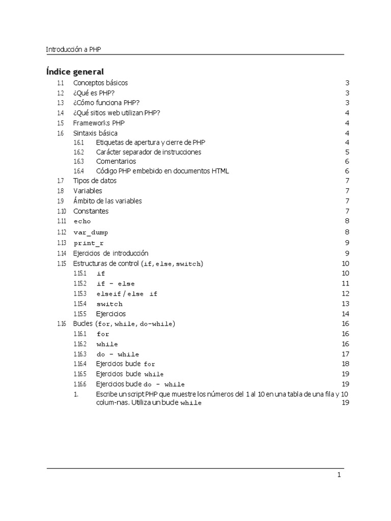 Guia PHP | PDF | Php | Redes