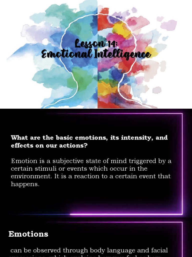 The Eight Universal Emotions: Understanding Emotional Intensity and Its ...