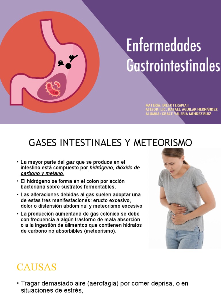 Gases Intestinales y Meteorismo: Causas y Tratamiento | PDF | Diarrea ...