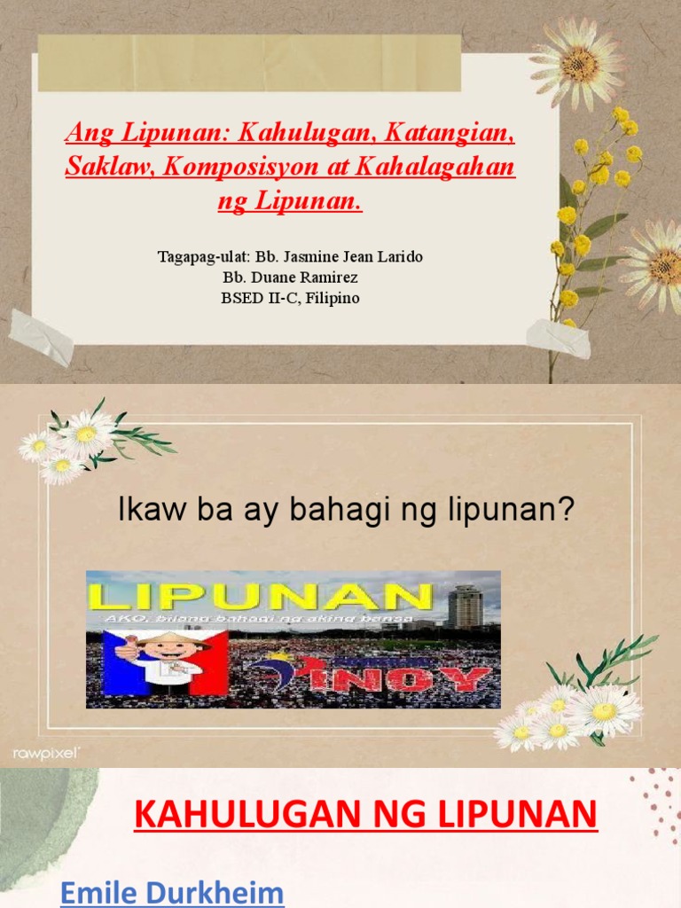 Lipunan 12 | PDF
