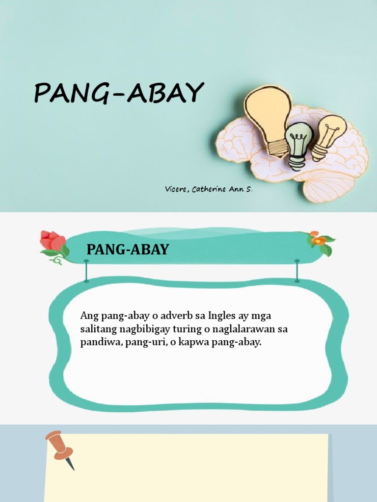 Pang Abay | PDF