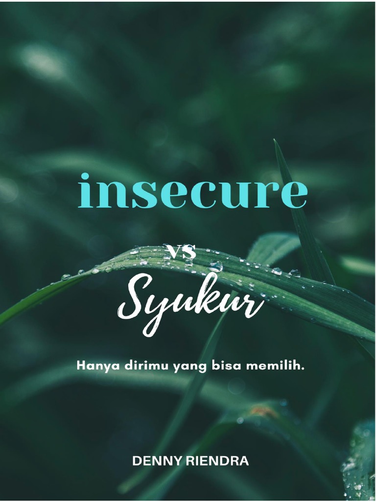 (Denny Riendra) Ebook Insecure Vs Syukur | PDF | Pengembangan Diri