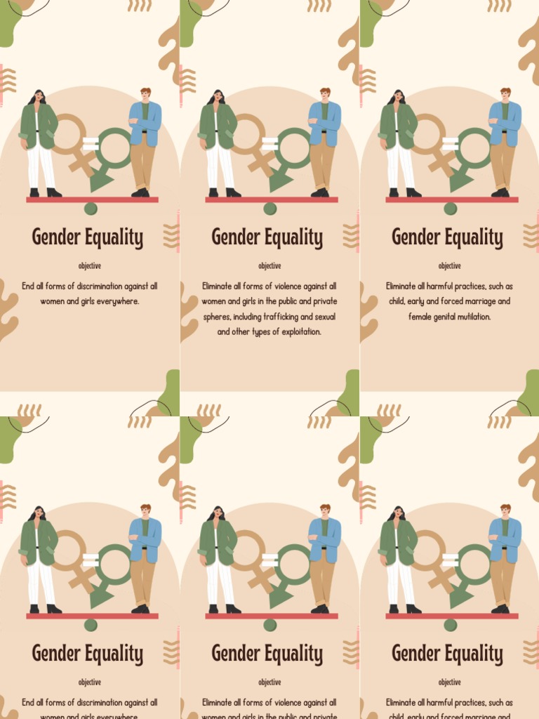 Gender Equality | PDF | Gender Studies | Gender Equality