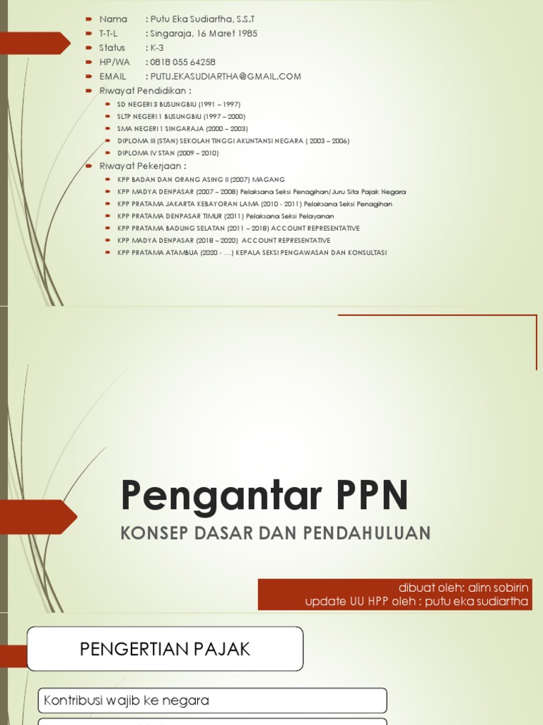01 PPN - Konsep Dasar Dan Pengantar | PDF