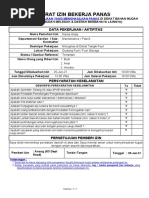 Contoh WORK PERMIT | PDF