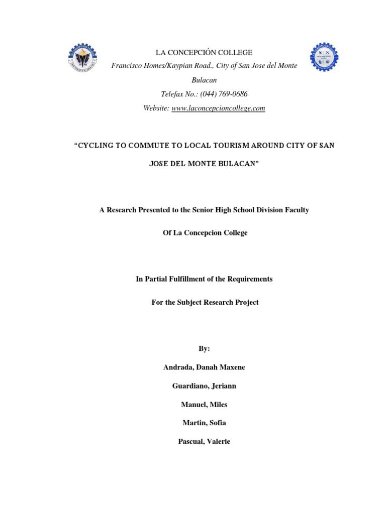 Research Project GR4 1 | PDF | Transport