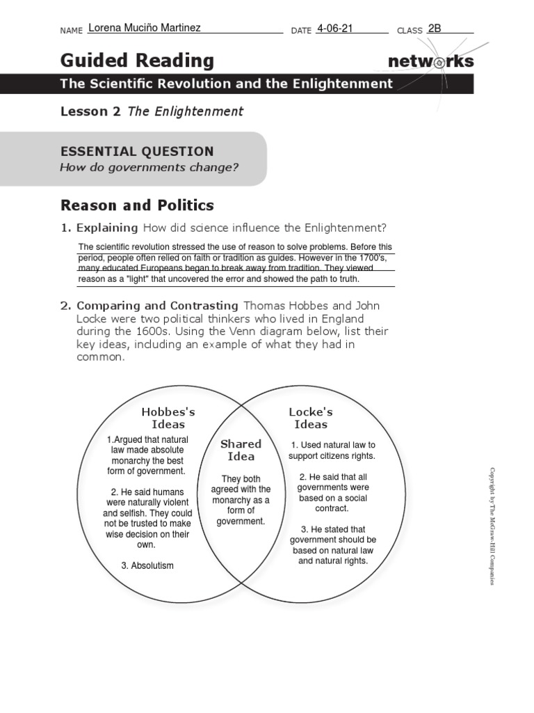 The Scientific Revolution L2 | PDF | Age Of Enlightenment | Reason