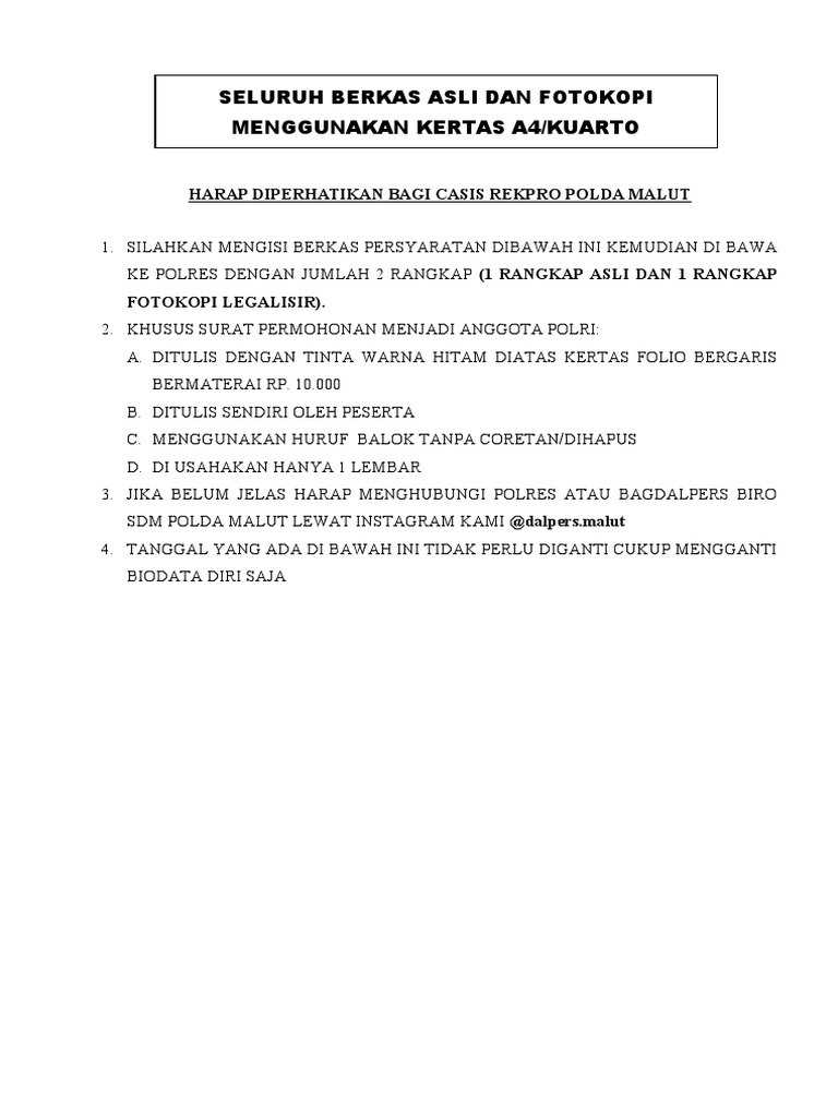 Berkas Rekpro Fali | PDF