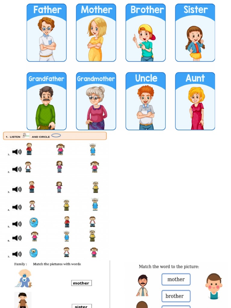 Family&friend Worsheet | PDF