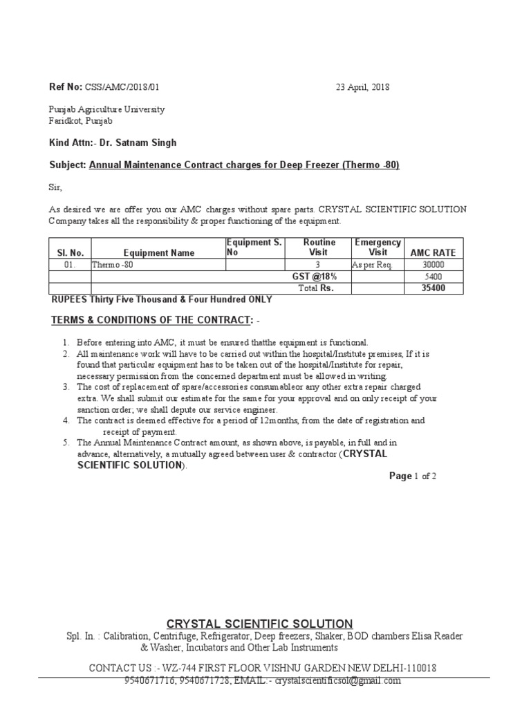 Quotation Format | PDF