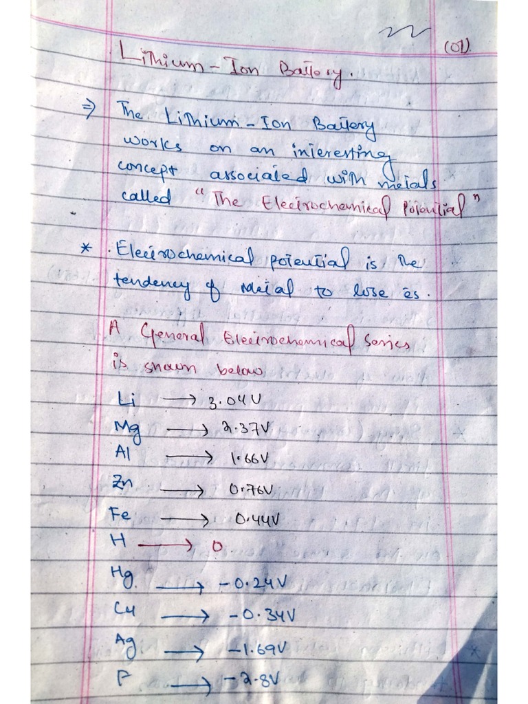 CH101 Batteries | PDF