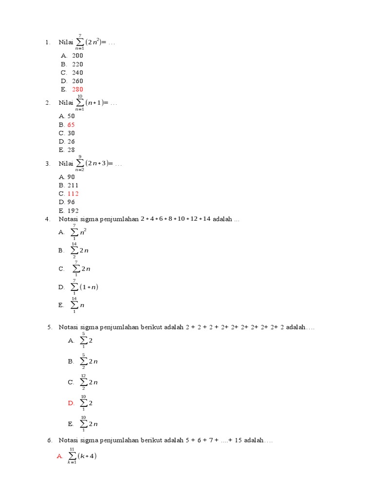 MTK Wajib XI Soal Baru | PDF | Metode & Bahan Ajar
