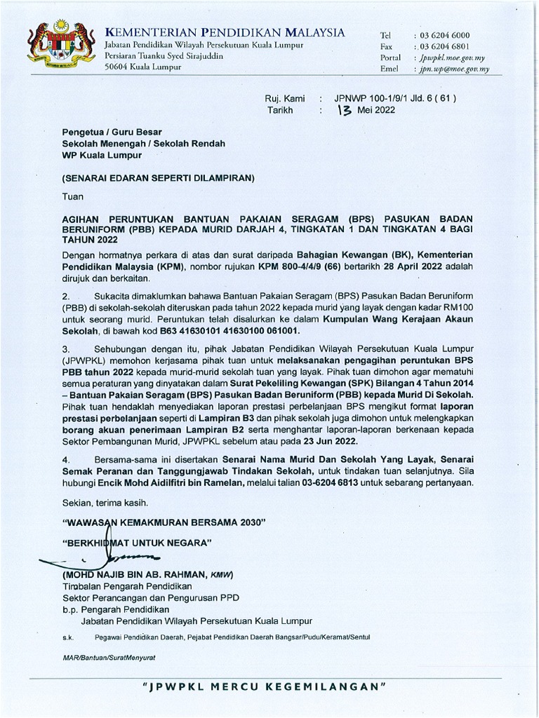 Agihan PBB BPS Tahun 4 - Ting 1 - Ting 4 | PDF