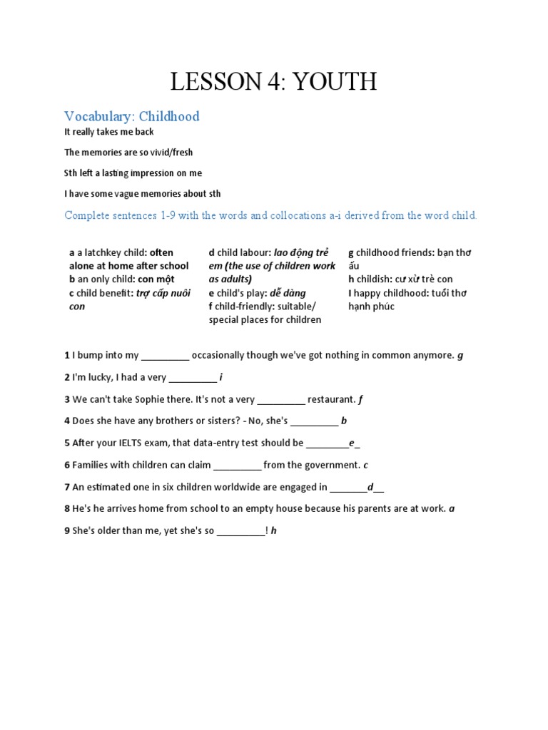 Student Handout Lesson 4 | PDF | Fluency | English Language