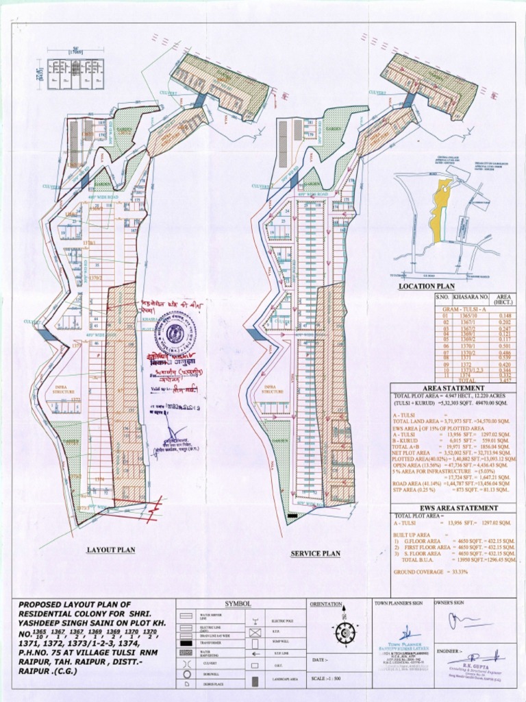 Sanction Layout Plan | PDF