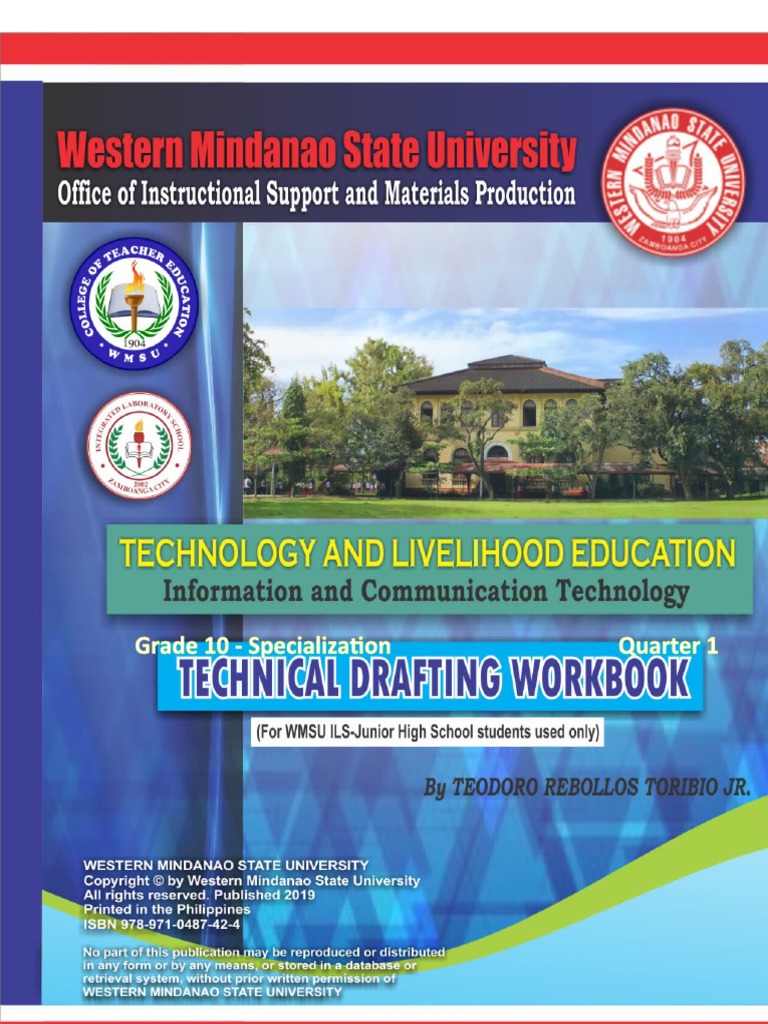 Q2 TLE 10 TD Workbook. | PDF | Composition (Visual Arts) | Drawing