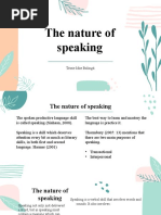 MECHANICS and PROCESS OF SPEAKING | PDF