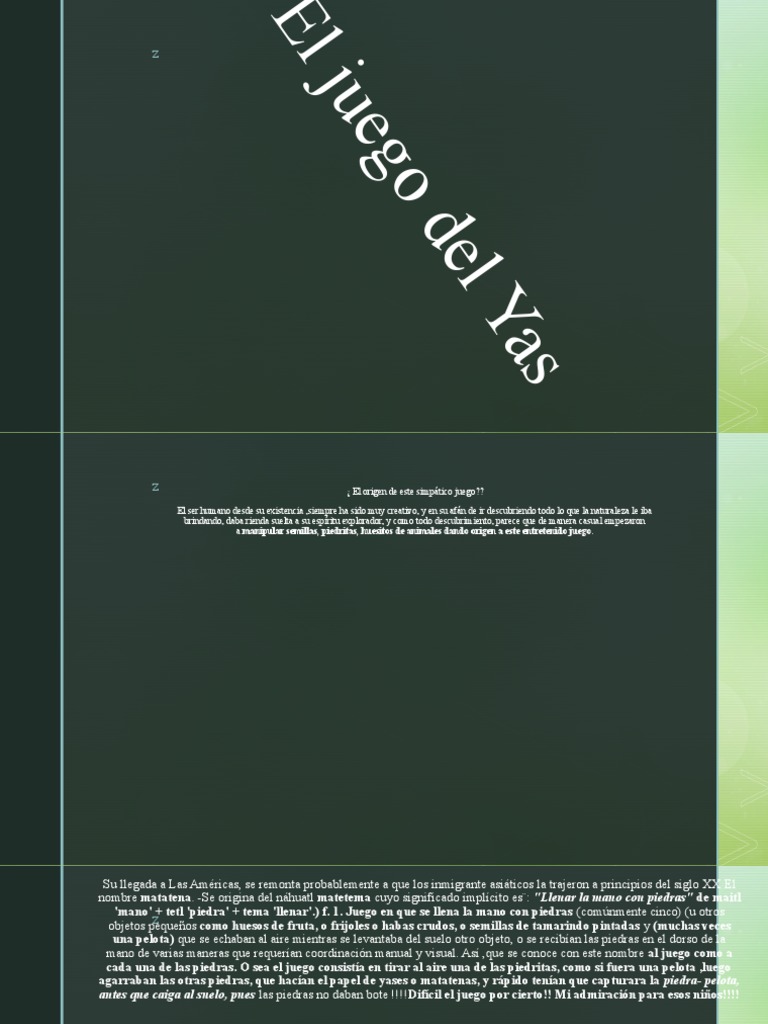 El Juego Del Yas | PDF