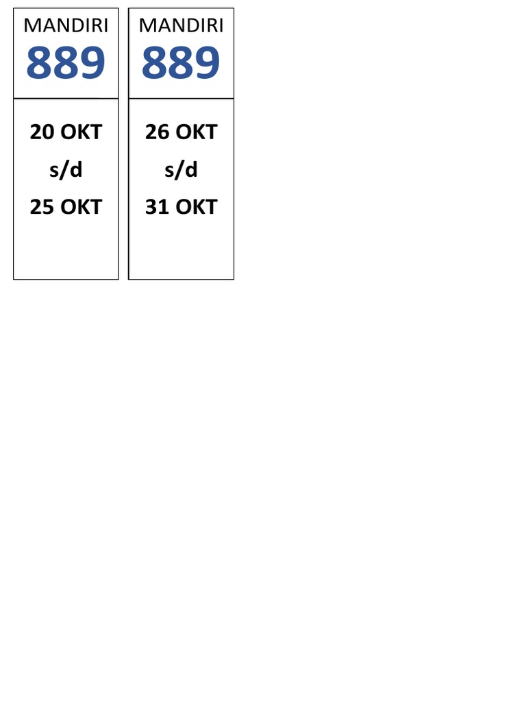 Template Bantex | PDF