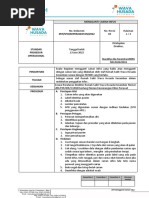 SOP Pemasangan Infus Lengkap Sesuai Standar Akreditasi | PDF