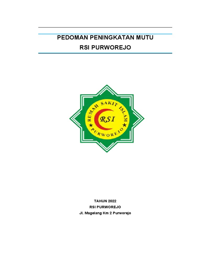 Pedoman Peningkatan Mutu 2022 | PDF