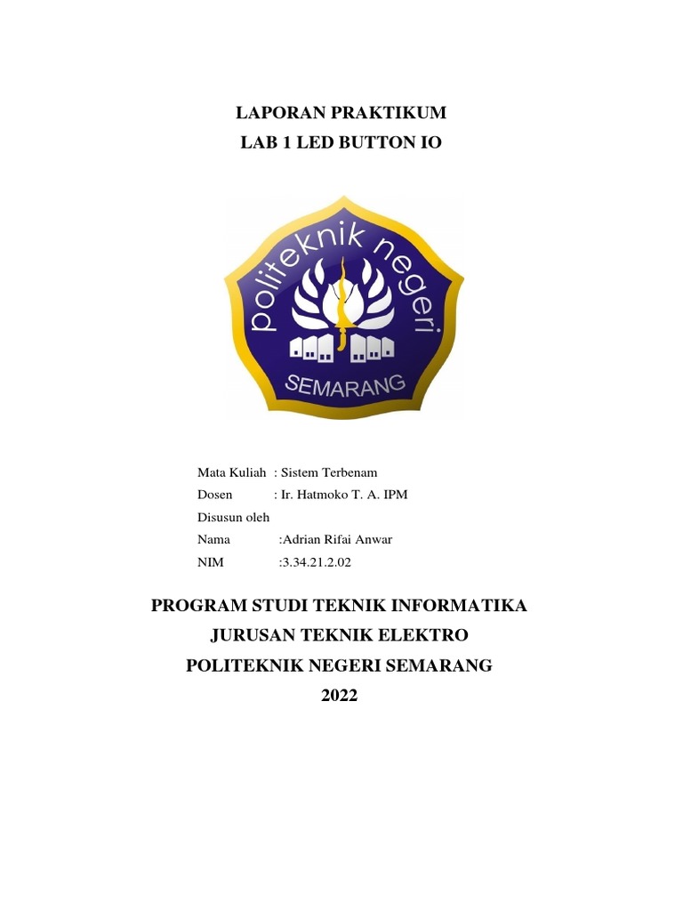 Jobsheet - Adrian Rifai Anwar - 3.34.21.2.02 | PDF | Komputer