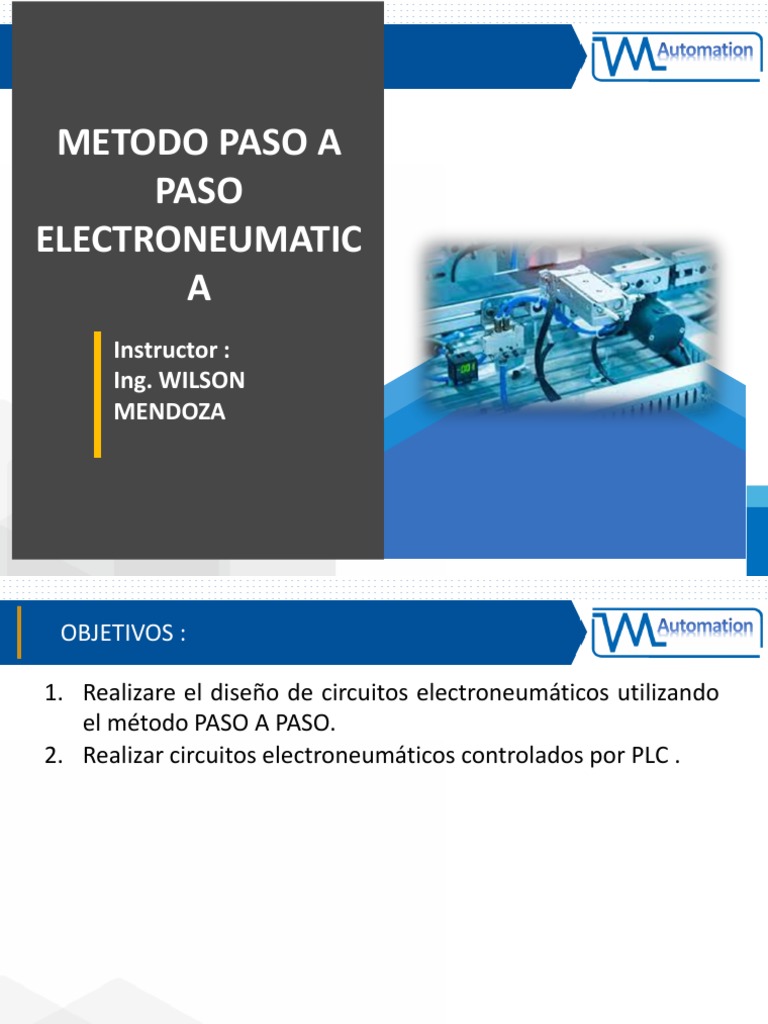 5. Metodo Paso a PASO Electroneumatica | PDF