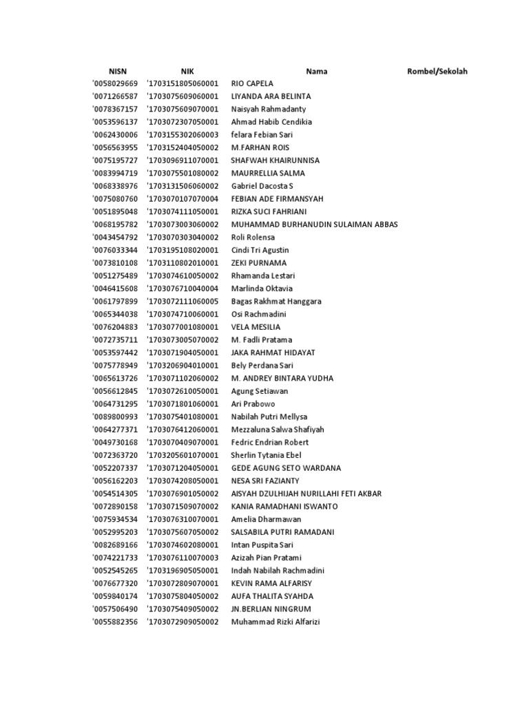 Table Export | PDF Table Export | PDF