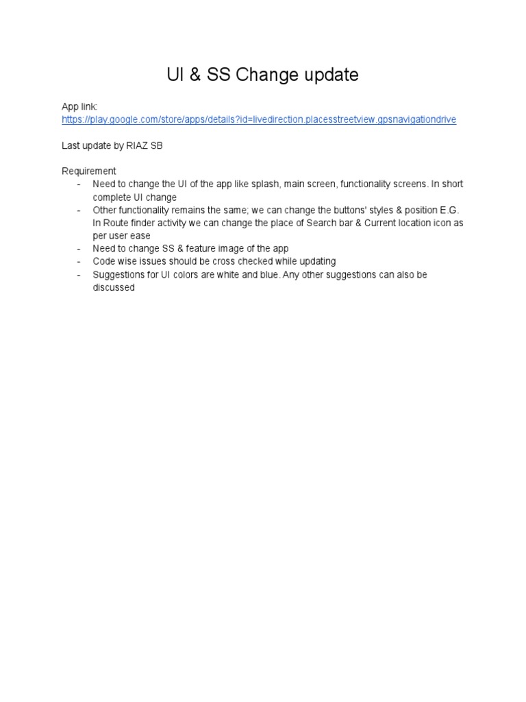 UI Overhaul and Screenshot Update | PDF