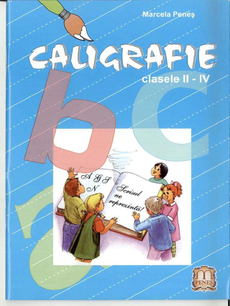 Caiet Caligrafie Clasele II IV | PDF
