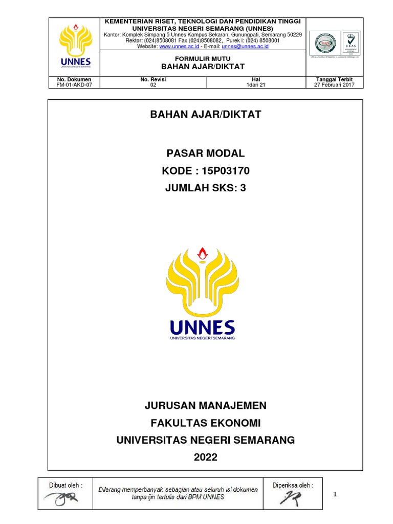 Bahan Ajar Pas Mod 2022 | PDF