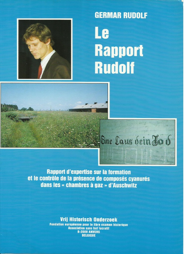 Germar Rudolf - Le Rapport Rudolf | PDF