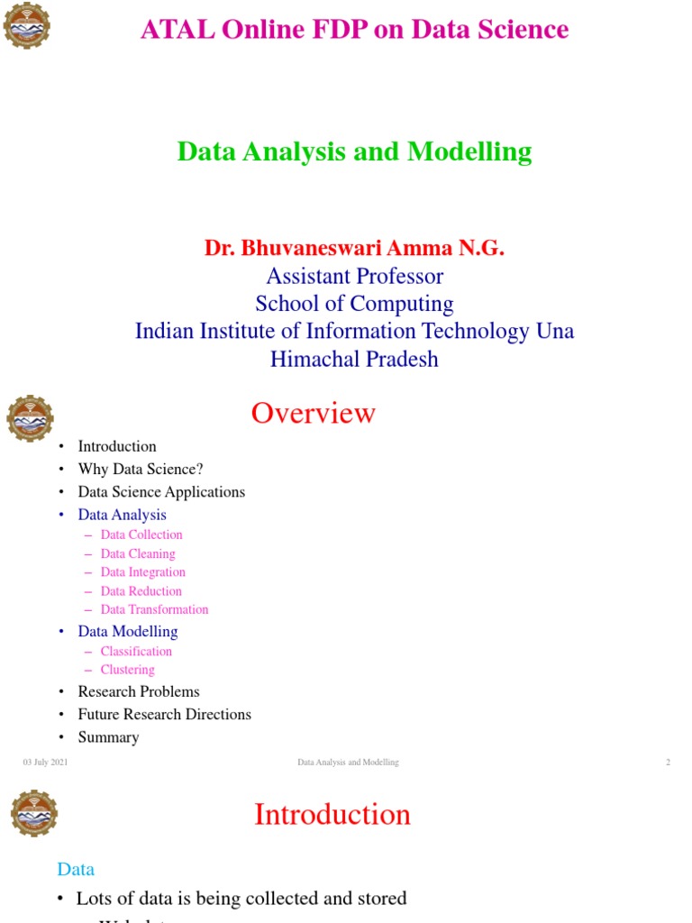 Data Analysis and Modelling | PDF | Machine Learning | Statistical ...