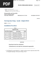 Fuel Injector Testing Report | PDF | Fuel Injection | Diesel Engine