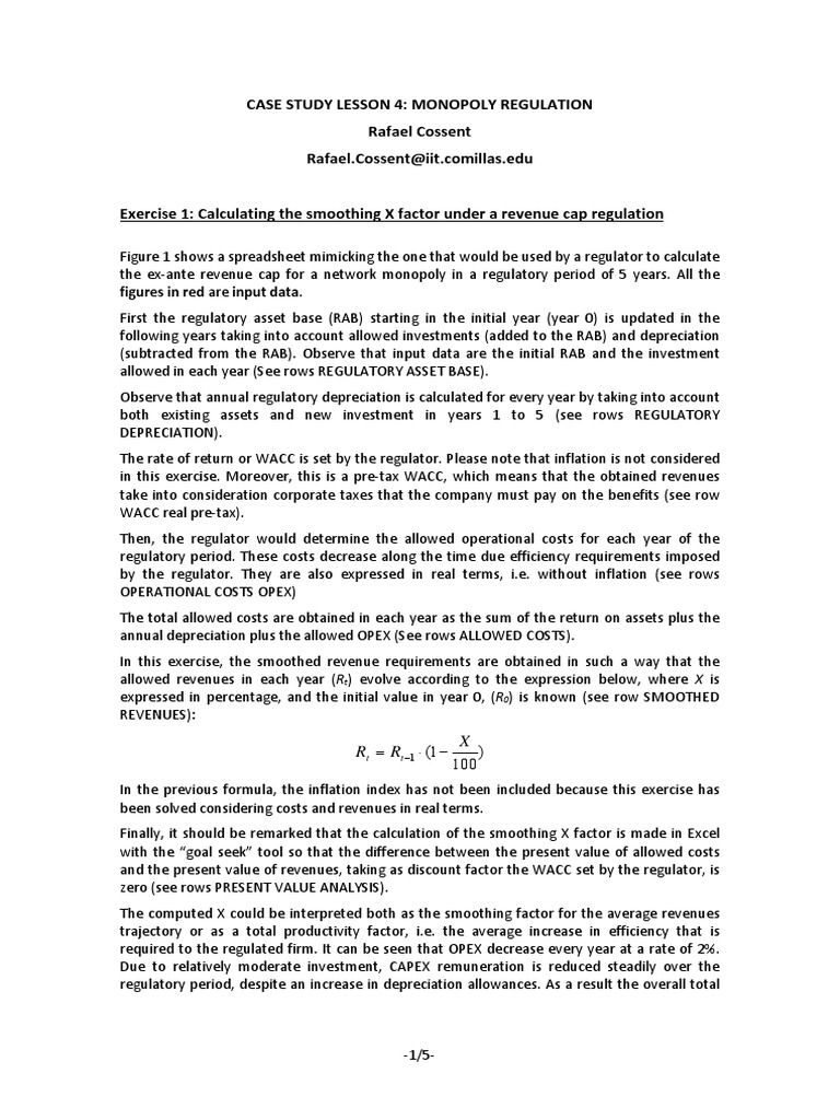 Lesson 4 - Case Study Statement | PDF | Depreciation | Present Value