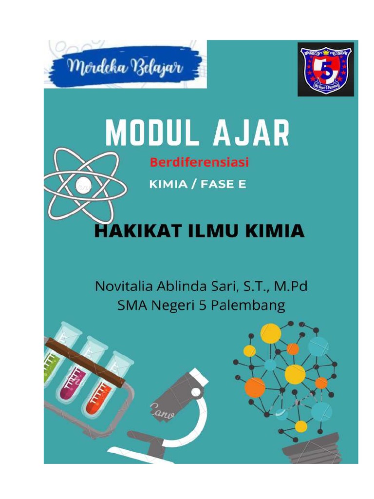 Modul Ajar Kimia - HAKIKAT ILMU KIMIA (MODUL AJAR BERDIFERENSIASI) - Fase E | PDF