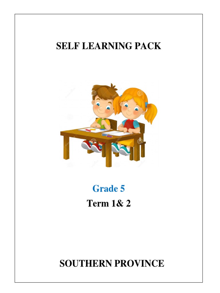 Grade 5 Self Learning Pack | PDF