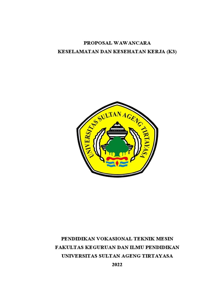 Proposal Wawancara. | PDF