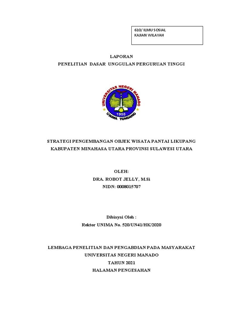 Laporan Penelitian 2021 LPPM | PDF | Komputer