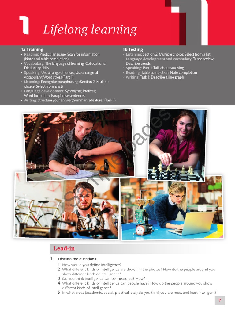 Lifelong Learning: Sample Pages | Download Free PDF | Libraries | Vocabulary