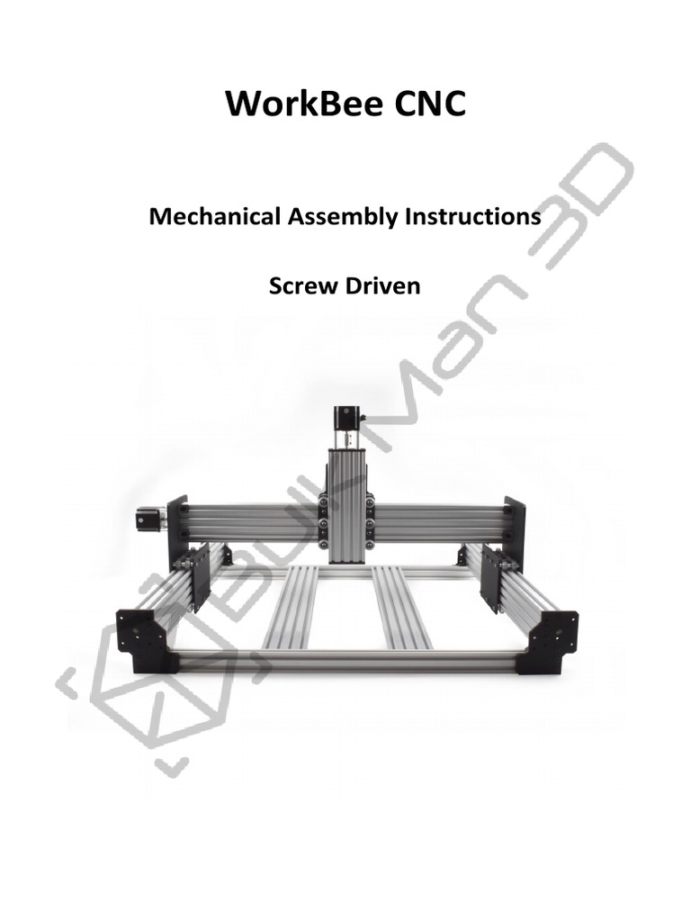 WorkBee CNC Assembly Guide | PDF | Screw | Numerical Control