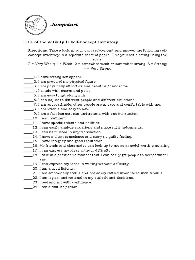 Chapter 3 Activity Pdf Philosophy Of Self Knowledge