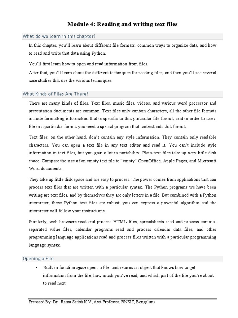 Python Notes Mod4 Pdf File Format Bracket 1799